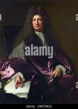 This portrait of Charles de La Fosse by Rigaud captures the essence of ...