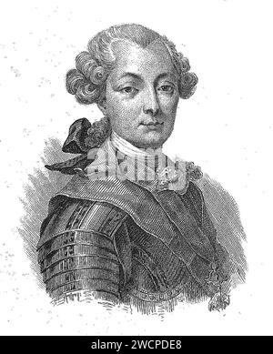 Créquy - Souvenirs, tome 8 (page 3 crop Stock Photo - Alamy