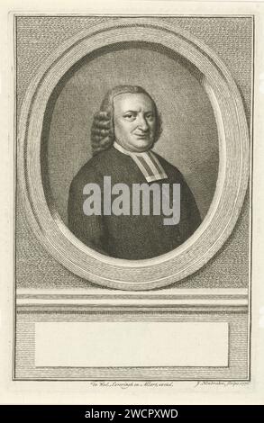 Portrait of Georgius Lemke, Jacob Houbraken, weduwe Jacobus Loveringh ...