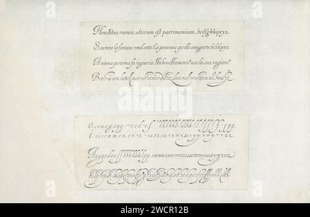 Album with four drawing examples of Italian buildings, c. 1800 - c ...