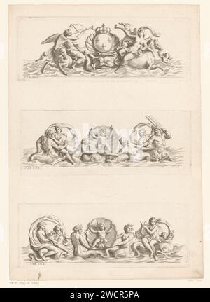 Frisians with weapon of France and Engelen, Louis de Châtillon, After ...