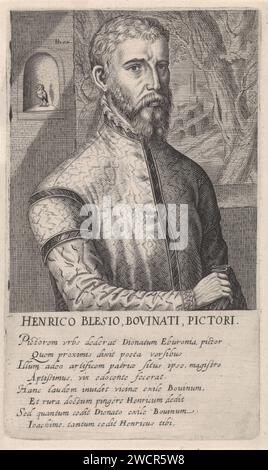 Portrait of the painter Henri with De Bles, Wierix (Rejected ...