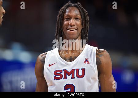 Dallas, USA. 16th Jan, 2024. January 16, 2024: SMU Mustangs coach Rob ...