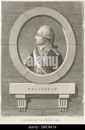 . Portrait of François Christophe Kellerman, Duke of Valmy (from 1808 ...