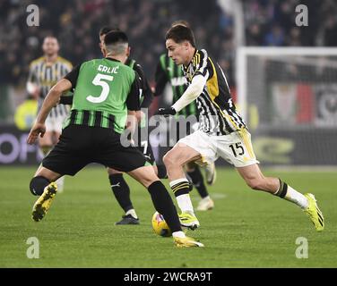 Juventus’s Kenan Yildiz during the Serie A soccer match between ...