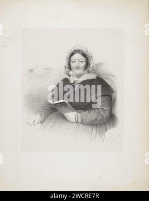 Portrait of an unknown woman. The woman wears a hood on her head Stock ...