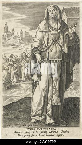 Conversion and baptism of Lydia Stock Photo - Alamy