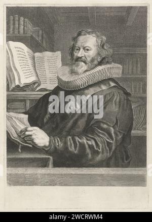 Portret van Gerard Jean Voss, Pieter Sluyter, after Joachim von ...