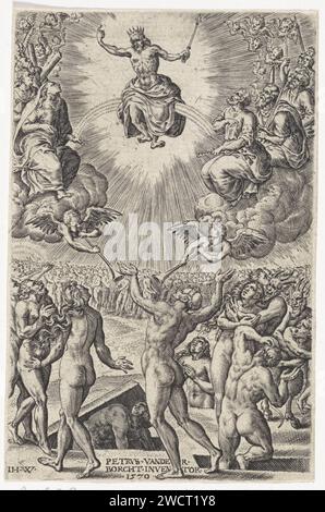 Last Judgment, Johannes Wierix, After Michelangelo, After Martino Rota ...