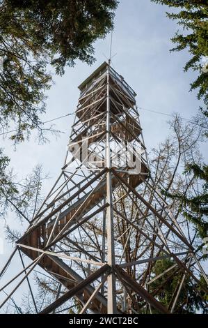 Allegheny National Forest Wheeler Fire Tower Stock Photo - Alamy