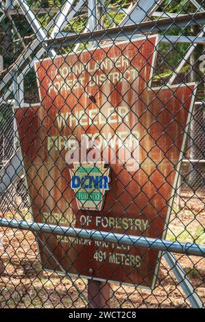 Allegheny National Forest Wheeler Fire Tower Stock Photo - Alamy