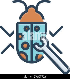 Icon for bug ,fixing Stock Vector Image & Art - Alamy