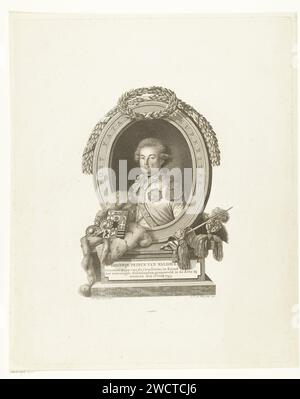 Portrait of Jan Lucas van der Tooren, Abraham Jacobsz. Hulk, 1787 print ...