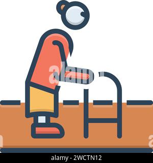 Icon for Old, gammer Stock Vector Image & Art - Alamy