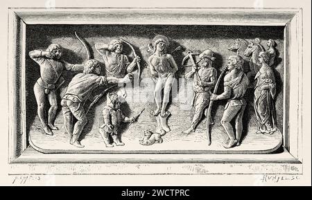 Altar of Saint Regulus in the Cathedral of Lucca. Tuscany, Central ...