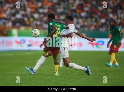 The highlight of the match between Cameroon and Guinea, the duel ...