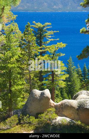 Lake Tahoe, DL Bliss State Park, California Stock Photo - Alamy