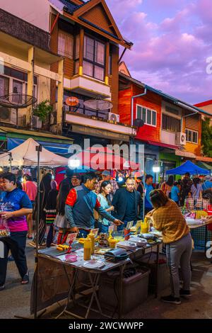 Thailand, Trat province, Trat, street market Stock Photo - Alamy