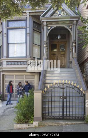 San Francisco, California. The house of the Grateful Dead at 710 ...