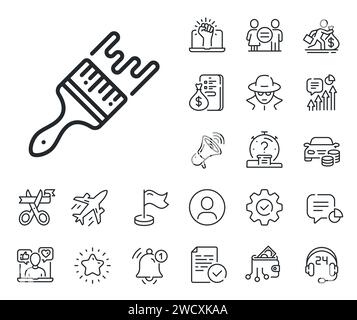 Gender equality color line icon. Women's rights. Corporate social ...