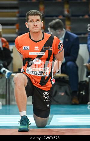 Berlin, Deutschland 17. Januar 2024: CL Volleyball - 2023/2024 - Berlin ...