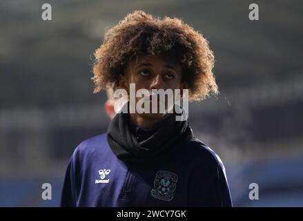 Coventry City’s Conrad Ambursley before the FA Youth Cup third round ...