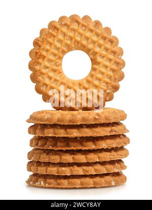 Flower shaped butter cookies Stock Photo - Alamy