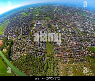 Aerial view, City Werries, Ostwennemarstraße, Maximilianpark ...