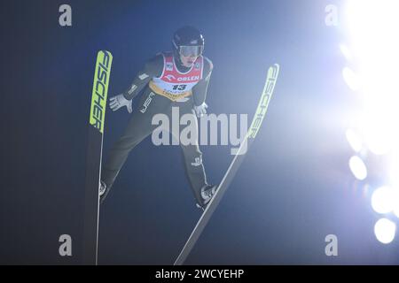 Szczyrk, Poland. 17th Jan, 2024. Danil Vassilyev during the Viessmann ...