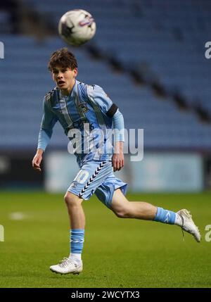 Coventry City’s during the FA Youth Cup third round match at Leigh ...