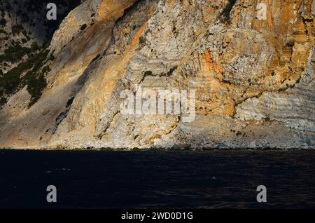 The breathtaking coastal landscape of Mount Athos, Greece Stock Photo ...
