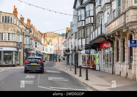 Swanage town centre, Dorset coast, England,UK,2023 Stock Photo - Alamy