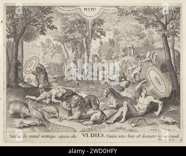 Creation of Eva, Johann Sadeler (I), After Crispijn van de Passe (I ...