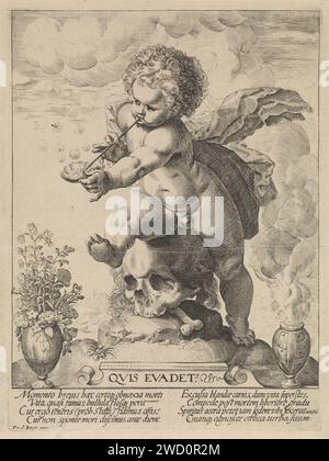 Allegory of Transience, anonymous, after Hendrick Goltzius, 1587 ...