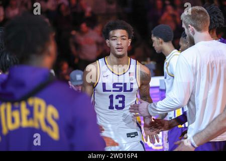 Baton Rouge, USA. 17th Jan, 2024. January 17, 2024: LSU's Tyrell Ward ...