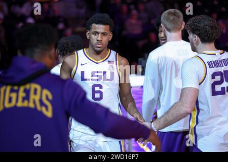 Baton Rouge, USA. 17th Jan, 2024. January 17, 2024: LSU's Jordan Wright ...