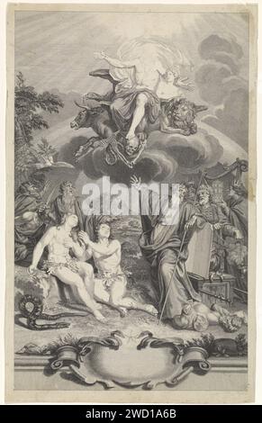 Allegorical representation with figures from the Old Testament, Bernard ...
