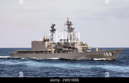 The Japanese Maritime Self-Defense Force Mashu-class fleet oiler JS ...