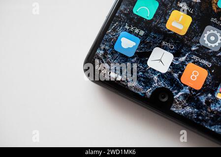 HCMC, VN - Jan 2024. Sharp AQUOS S2 Smartphone Stock Photo - Alamy