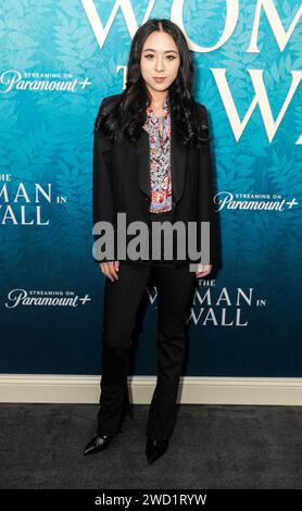 Amber Wang attends the premiere of Showtime's 'The Woman In The Wall ...