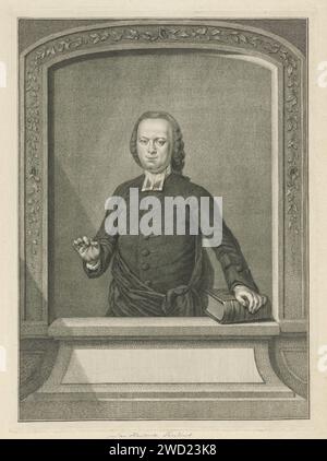 Portrait of Jan Hendrik Vorstius. Portrait in half of Jan Hendrik ...