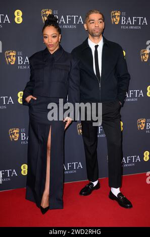 Naomi Ackie and Kingsley Ben-Adir during the nominations for the EE ...