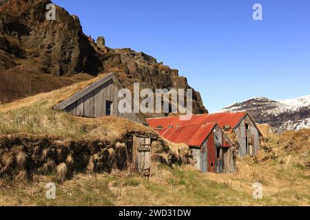 Kálfafell is a hamlet in south east Iceland, near the Vatnajökull ...