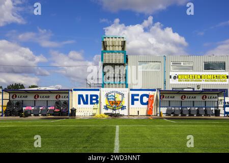 The First Class Safety Stadium, Liberty Way, Nuneaton home of Nuneaton ...