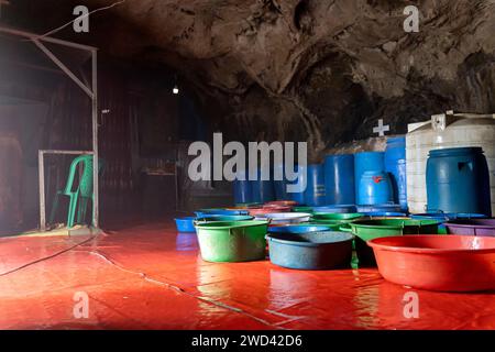 Cave of The Saint Tekle Haymanot Stock Photo - Alamy