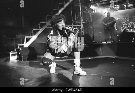 Vernett "Vernie" Bennett of soul group Eternal at Cardiff St David’s ...