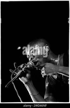 Matty Hanson (AKA MC Fusion) of hip-hop band Credit To The Nation ...