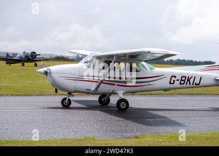 The Cessna F172M Skyhawk is a light, single-engine aircraft widely used ...