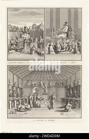 Japanese gods and their worship, Bernard Picart (workshop or), 1724 ...