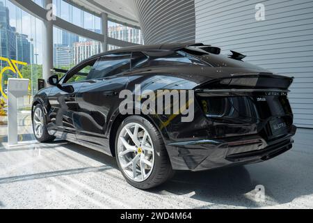 Lotus Eletre, an all-electric full-size luxury crossover SUV and the ...